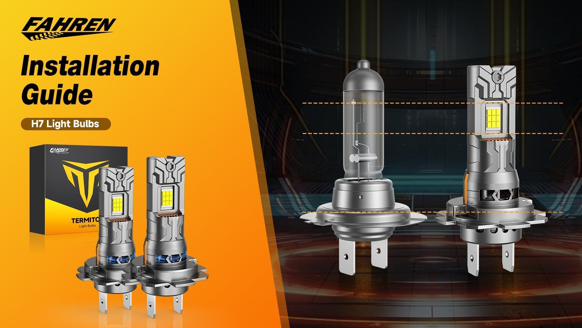 How to Install H7 LED Headlight Bulbs – Step-by-Step Guide — Fahren