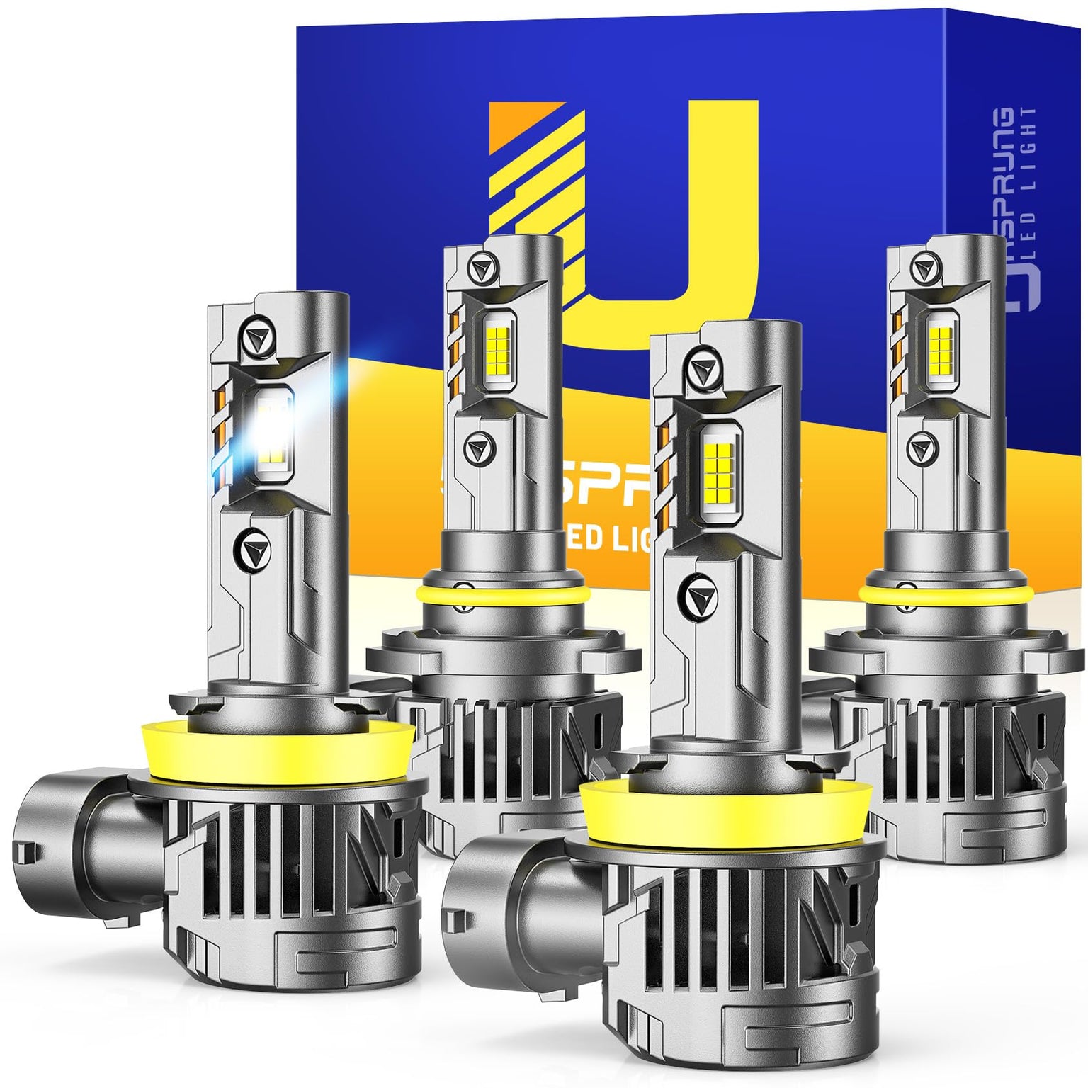 FAHREN® Official LED Headlight Bulbs – 350% Brighter, 6500K White — Fahren