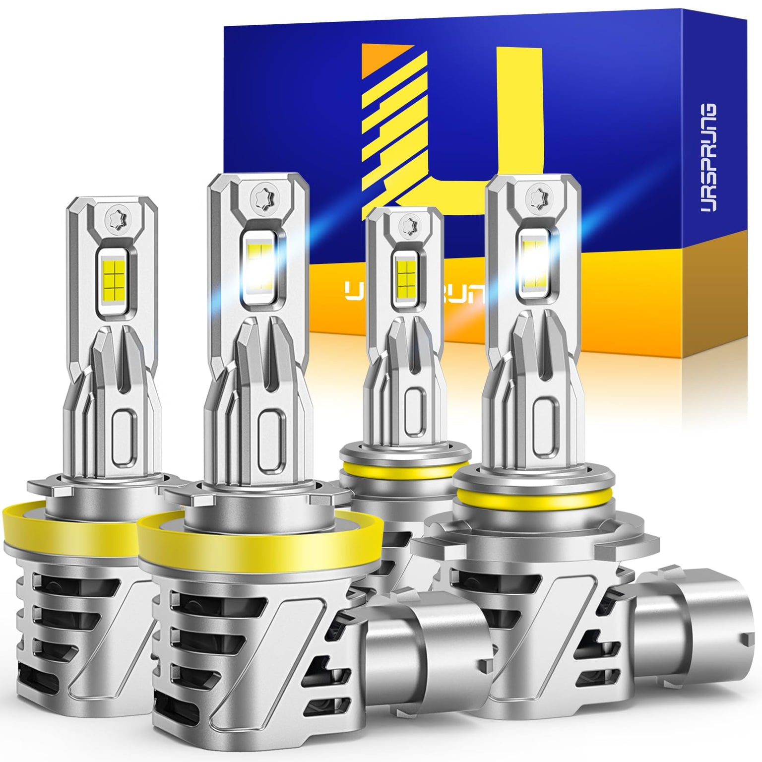FAHREN® Official LED Headlight Bulbs – 350% Brighter, 6500K White — Fahren